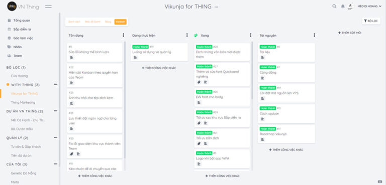Vikunja self-hosted (step by step) – Nguyễn Minh Hùng Blog